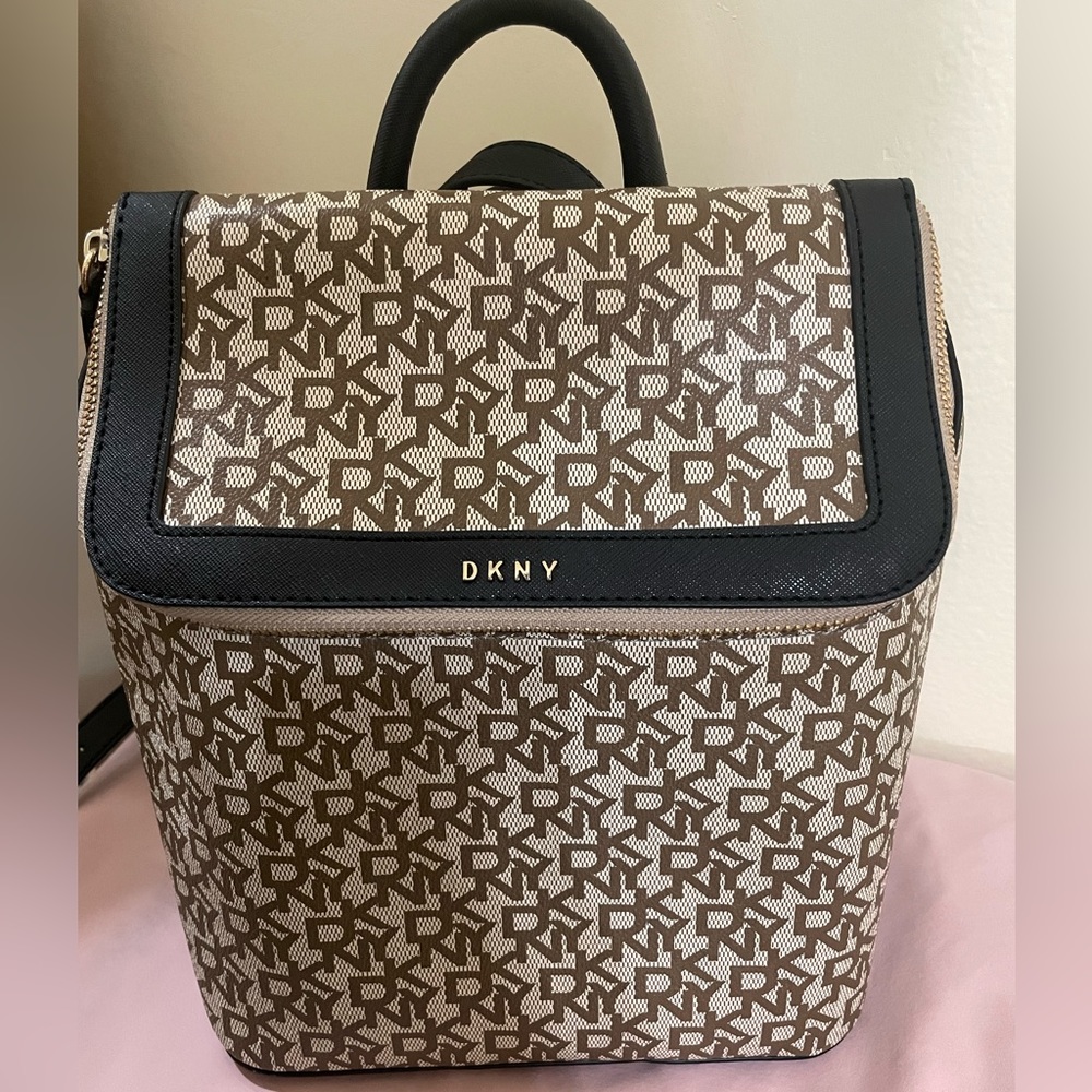 Dkny Mini Signature Monogrammed Backpack - Gem